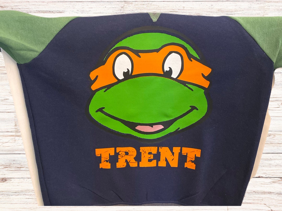Ninja Turtle Boys Crewneck - Customizable & Made to Order! - Etsy
