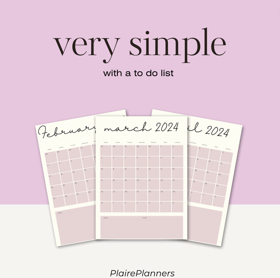 YEARLY OVERVIEW TEMPLATE 2024 - Etsy