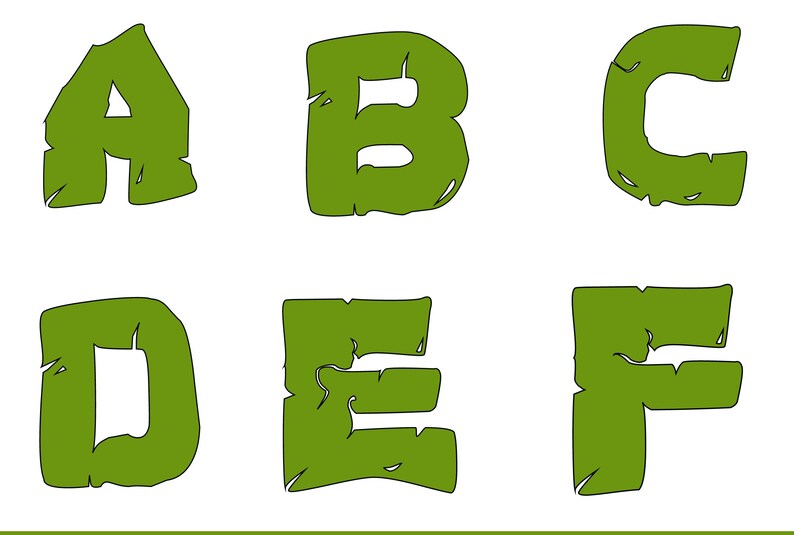 Turtle Font Svg,ninja Font Svg,ninja Letters Svg,alphabets Turtle ...
