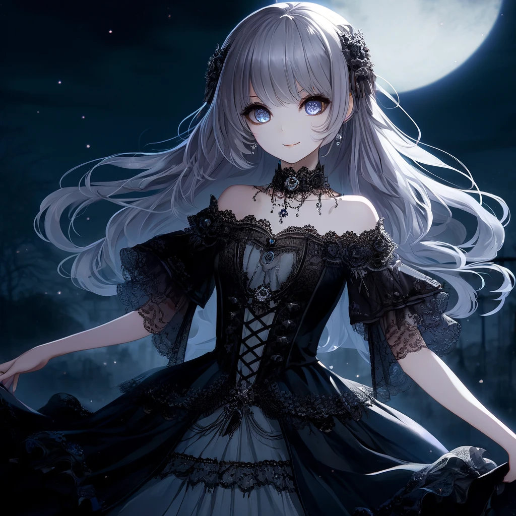 Digital Anime Picture of Vampires in Gothic Style. Perfect as Avatars ...