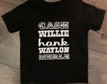 Raised on the Outlaws, Country Legends Shirt, Outlaw Country, George ...