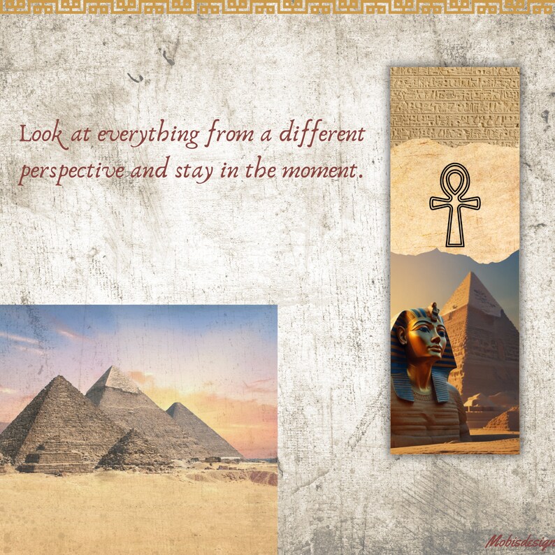 Ancient Egypt Bookmarks Ancient Bookmarks Digital Download JPG Bookmark ...