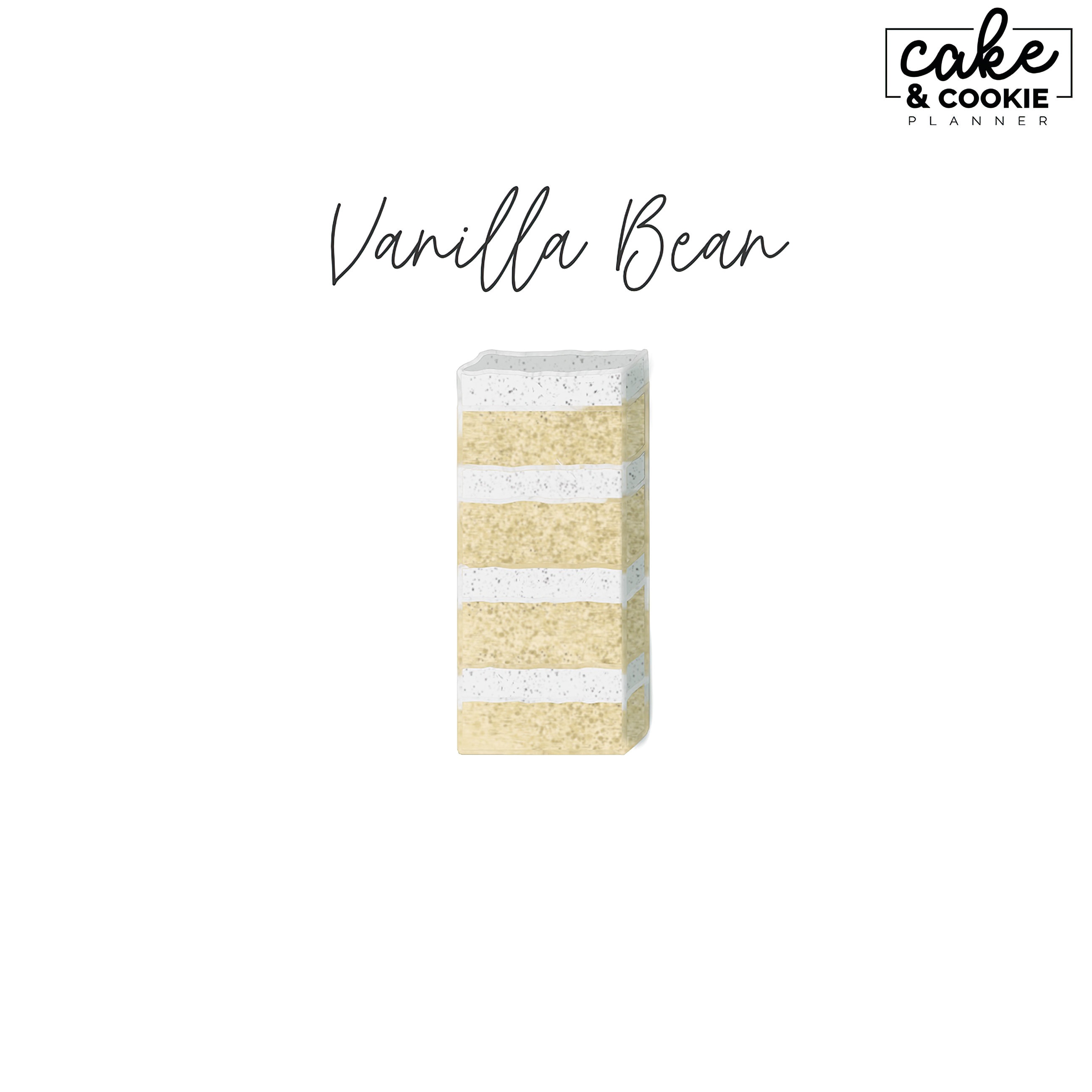 Cake Slice Cake Sketching PROCREATE Stamps, Digital Cake Design, Baker ...