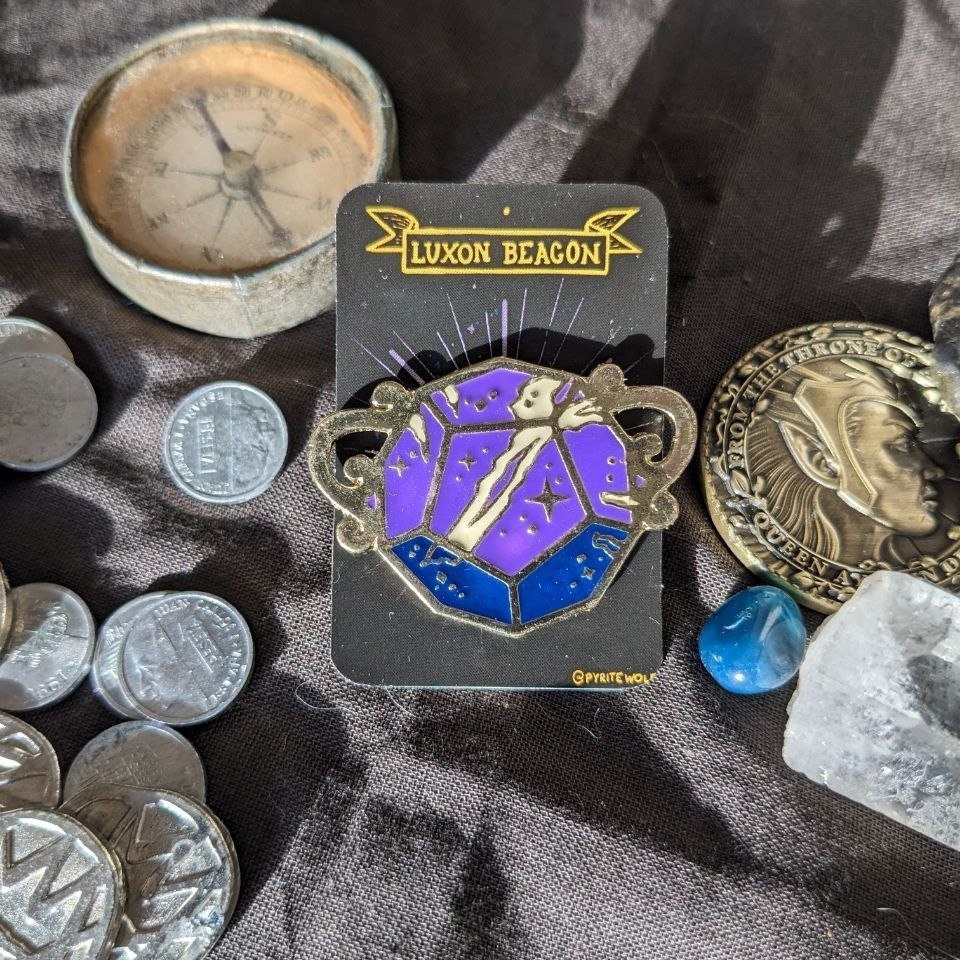 Luxon Beacon Enamel Pin - Etsy