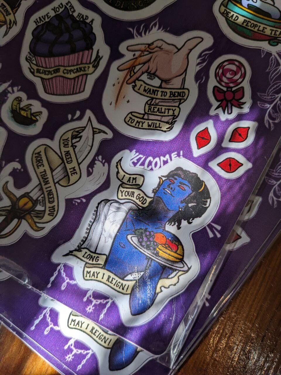 Mighty Nein Inspired Vinyl Sticker Set small - Etsy