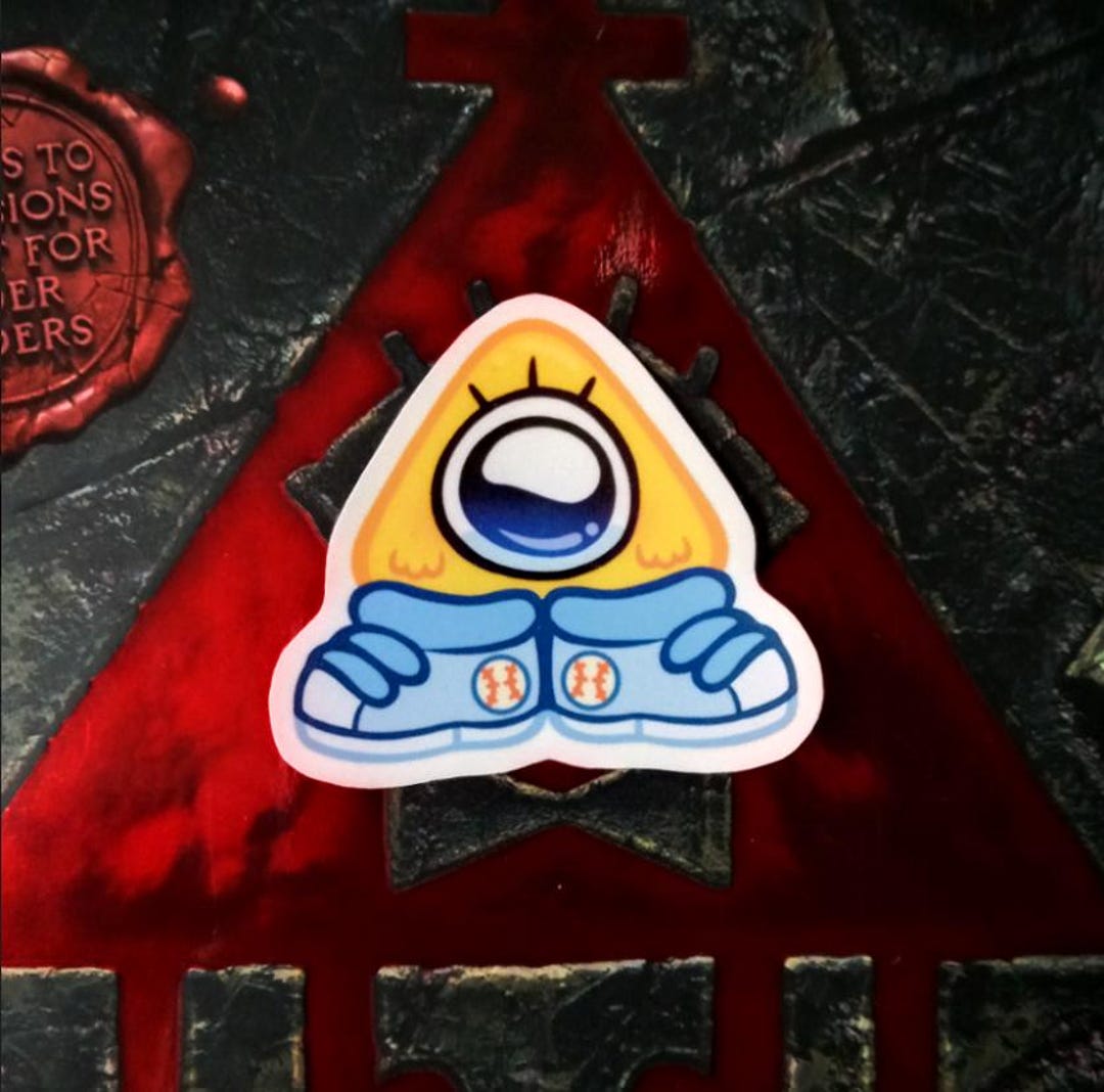GRAVITY FALLS Baby Bill Cipher Vinyl Gloss Sticker - Etsy
