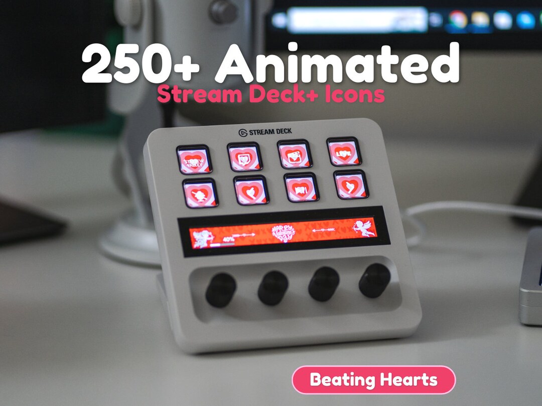 Animated Valentine's Set | Stream Deck Icons | 500+ Icons for Elgato ...