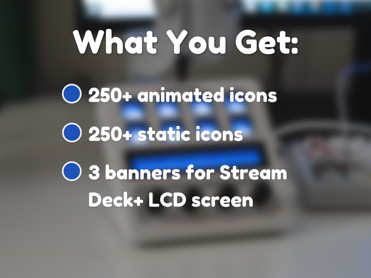 Animated Night Sky Set | Stream Deck Icons | 500+ Icons for Elgato ...