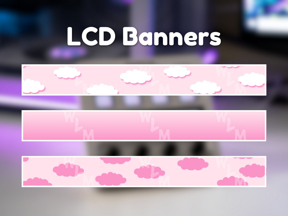 Animated Pink Clouds Set Stream Deck Icons 500 Icons for Elgato Stream ...