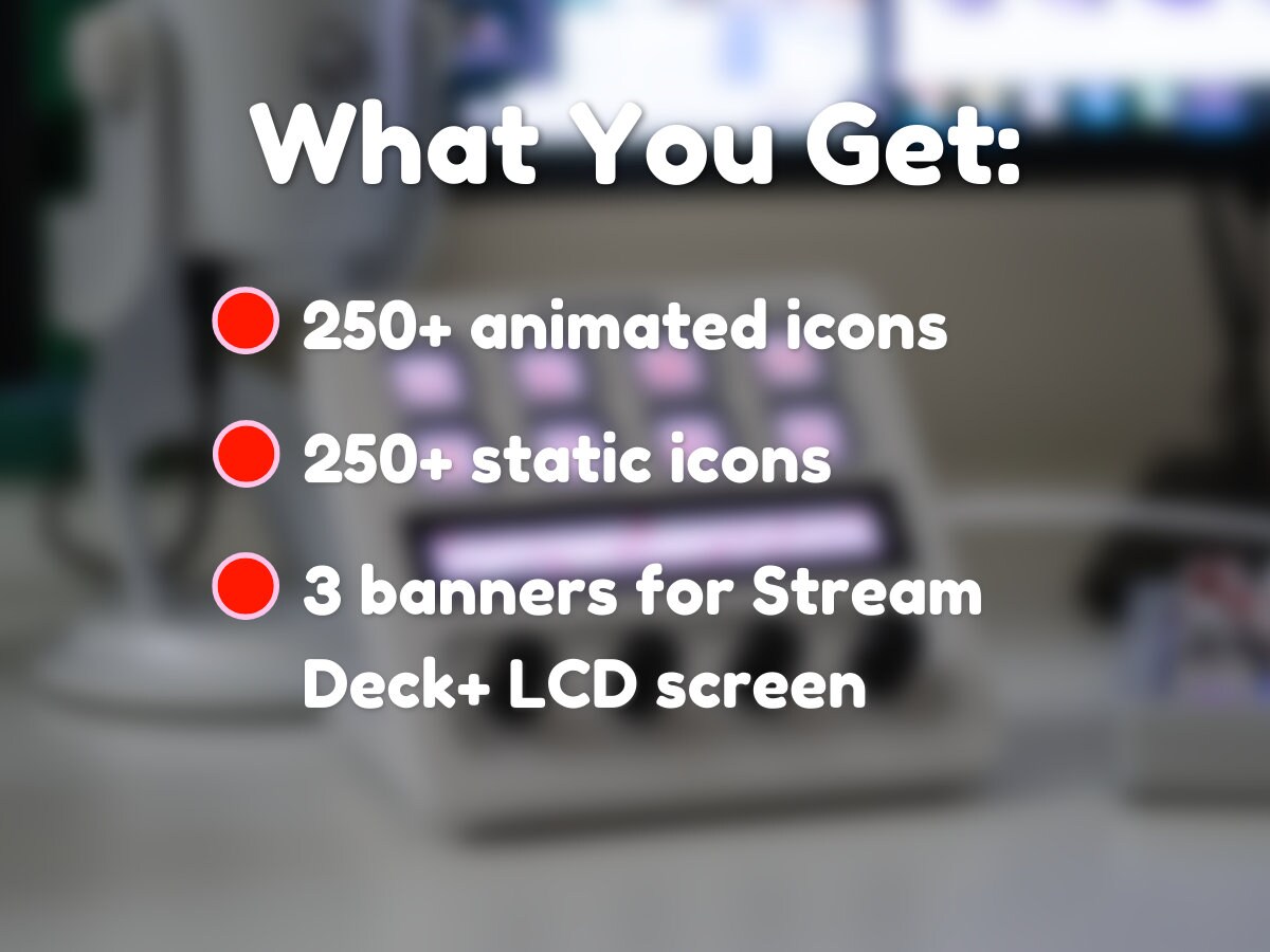 Animated Valentine's Set | Stream Deck Icons | 500+ Icons for Elgato ...
