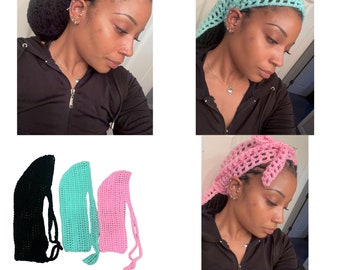 Mesh Durag/headwrap Crochet Pattern - Etsy