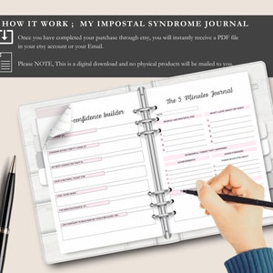 Imposter Syndrome Workbook, Self-help Guide, Overcoming Self-doubt ...