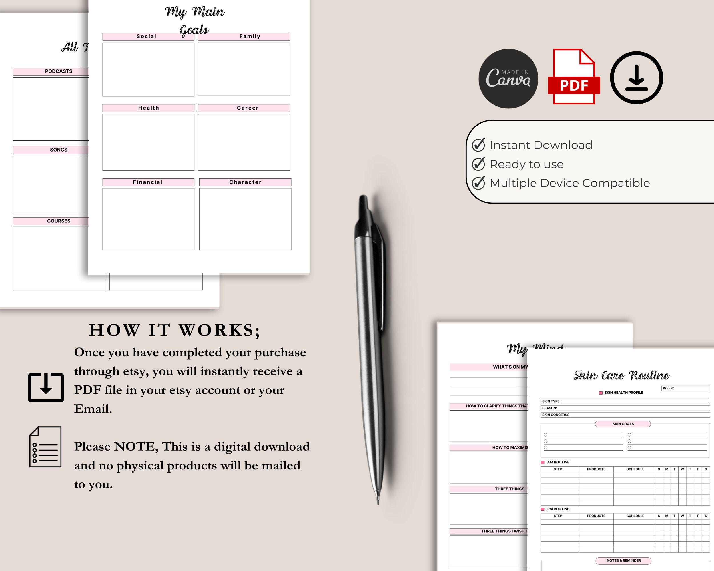 Imposter Syndrome Workbook, Self-help Guide, Overcoming Self-doubt ...