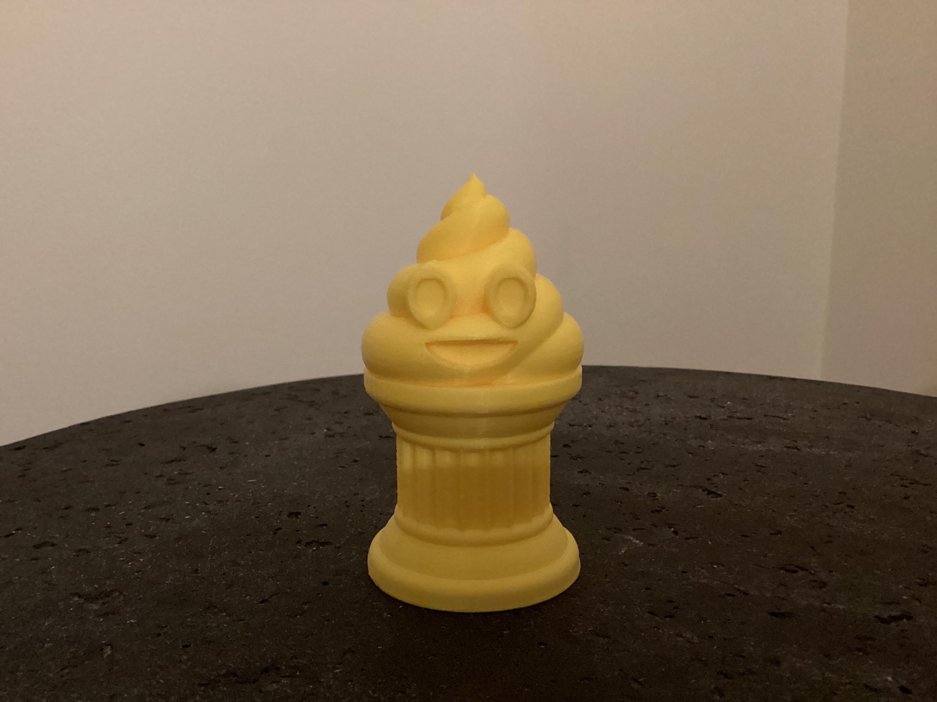 3D Printed Display Poop Trophy - Etsy