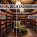 Zoom Background, Old Library Background,home Office Zoom Backgrounds ...