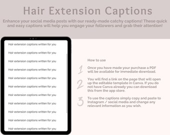 200 Hair Salon Social Media Captions | Hairdresser Studio | Hair ...