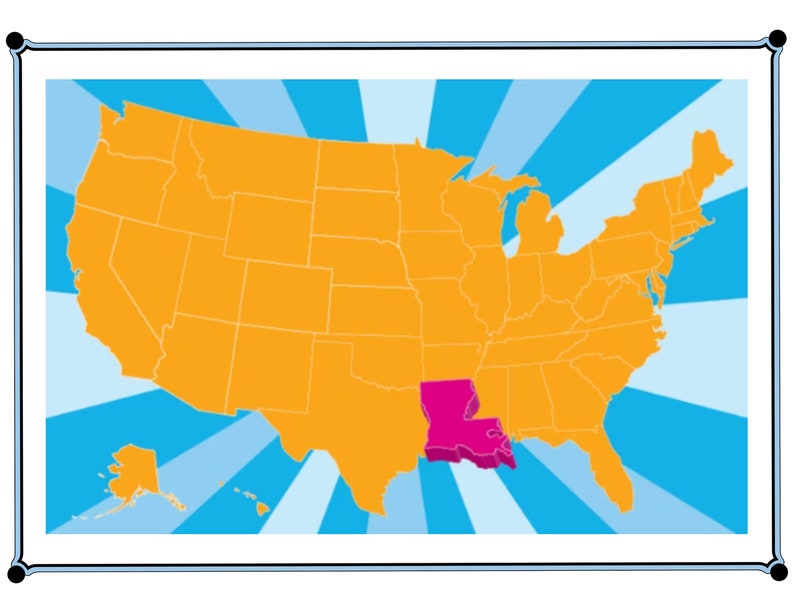 Louisiana Family Trip Games, Family Vacation, Road Trip, Travel Games ...