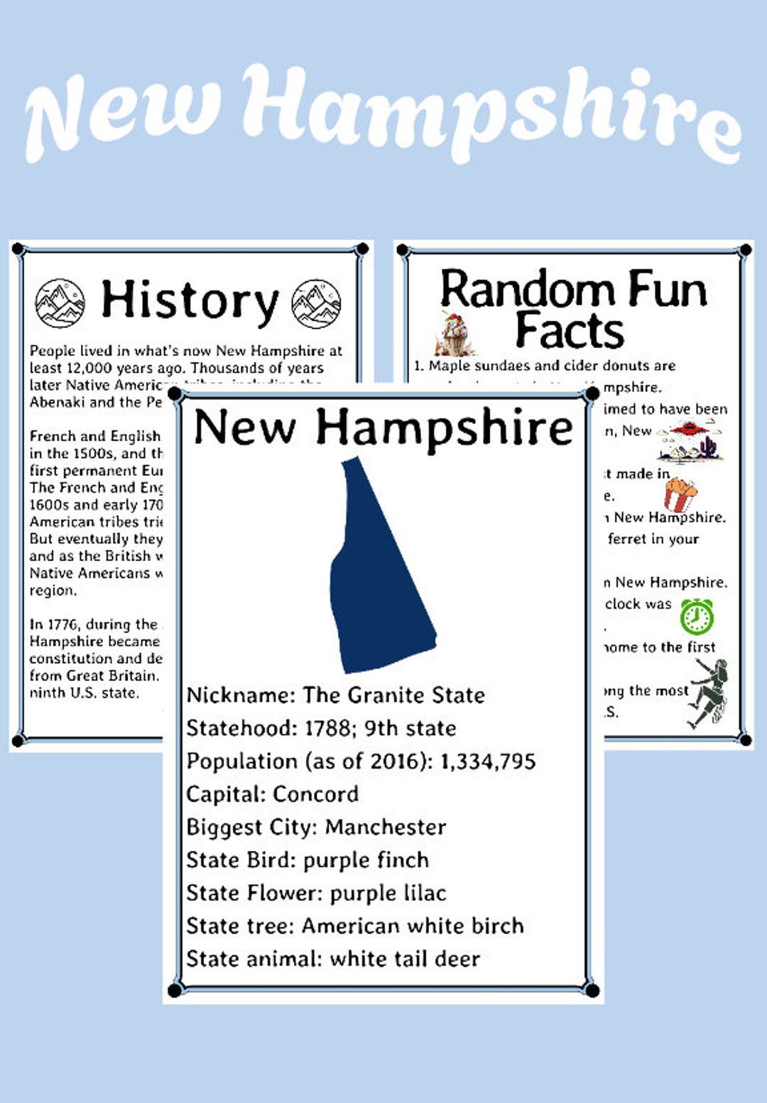 New Hampshire Family Trip Games, Family Vacation, Road Trip, Travel ...