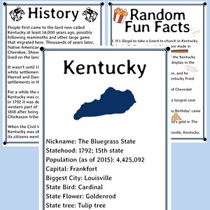 Kentucky Family Trip Games, Family Vacation, Road Trip, Travel Games ...