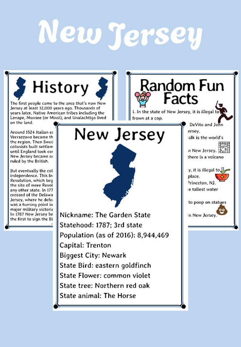 New Jersey Family Trip Games, Family Vacation, Road Trip, Travel Games ...