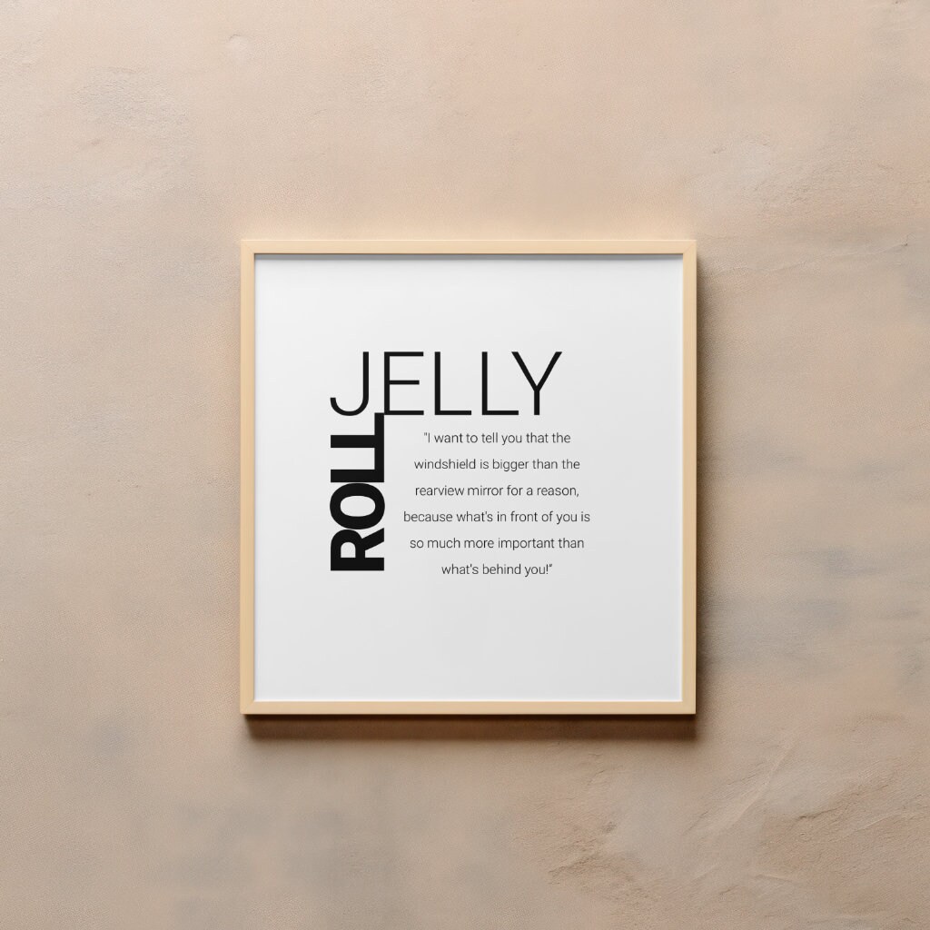 Jelly Roll, 2023 CMA Quote, Windshield, Rearview, Digital Prints, Wall ...