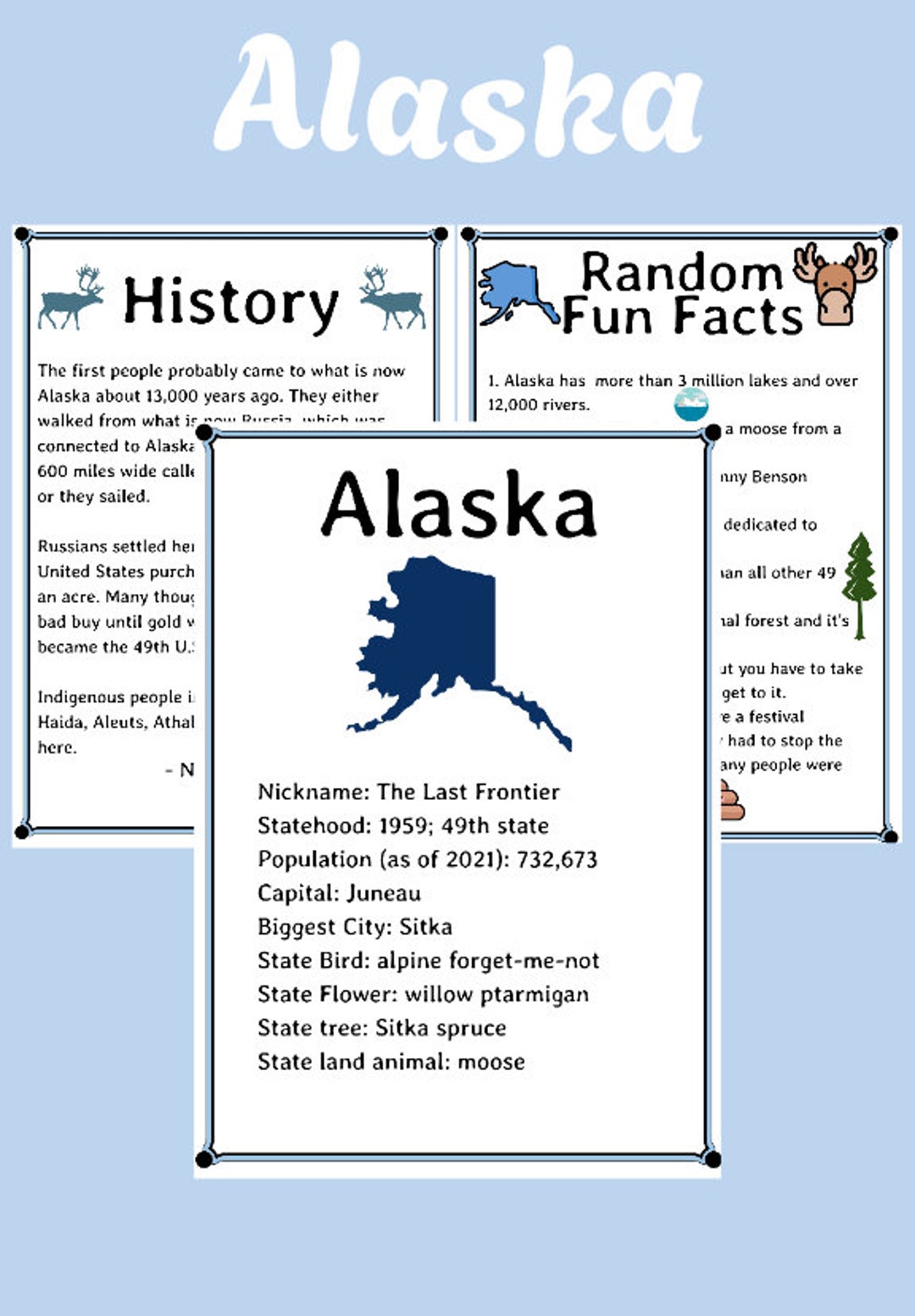 Alaska Family Trip Games, Family Vacation, Road Trip, Travel Games ...