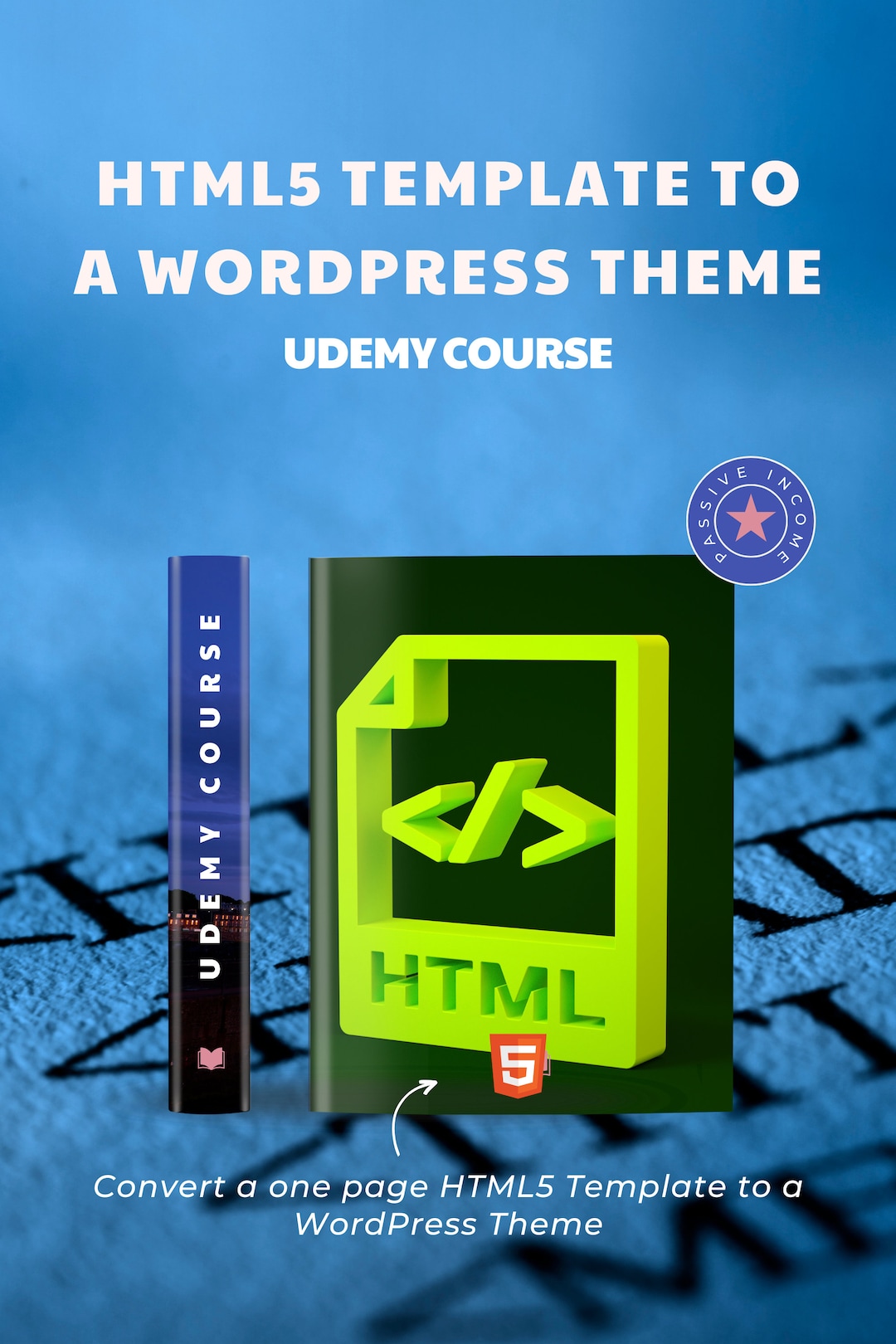 Unlimited Knowledge Access: Udemy Course - Convert a One Page HTML5 ...