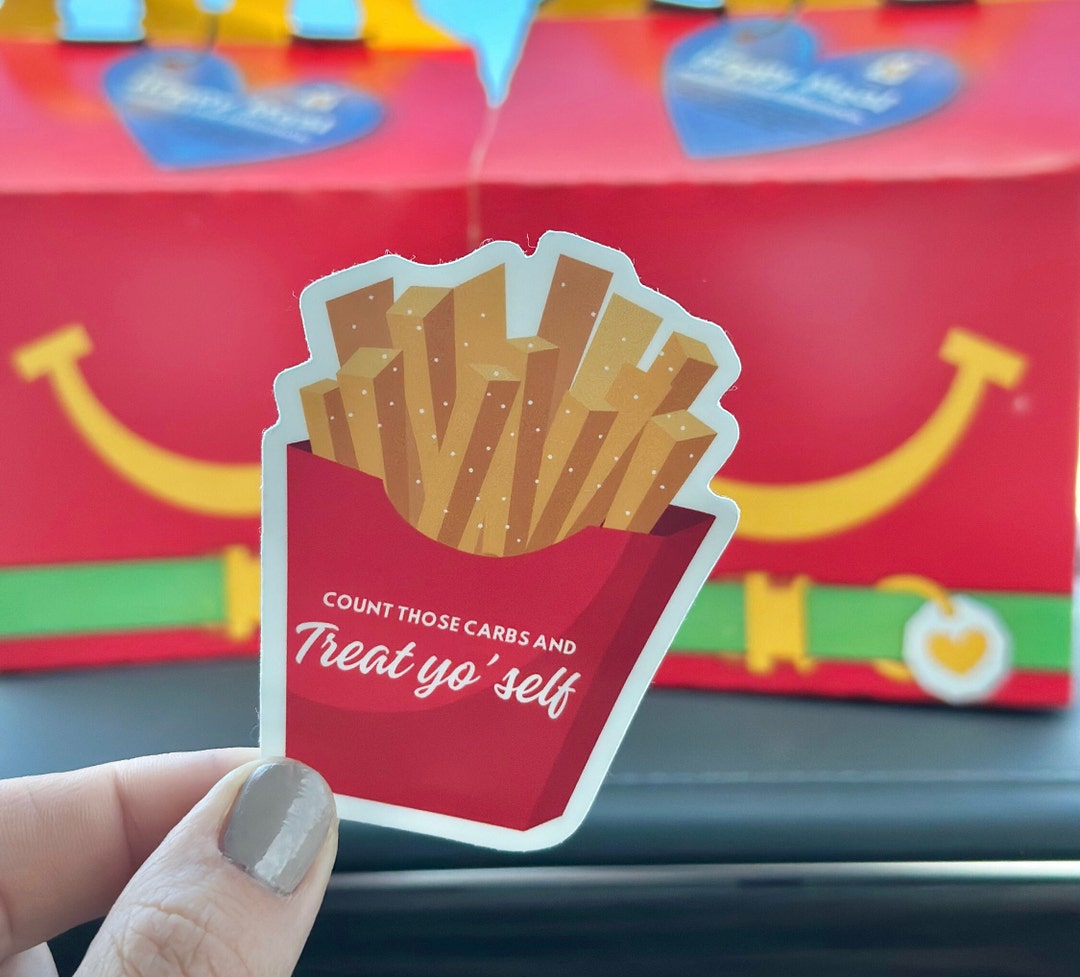 Count Those Carbs Sticker, Fun Diabetes Sticker, T1D Sticker, Type One ...