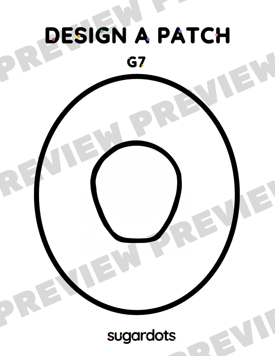 Dexcom G7 Coloring Page, Design a Patch, CGM, Tipo Um Diabetes Activity ...