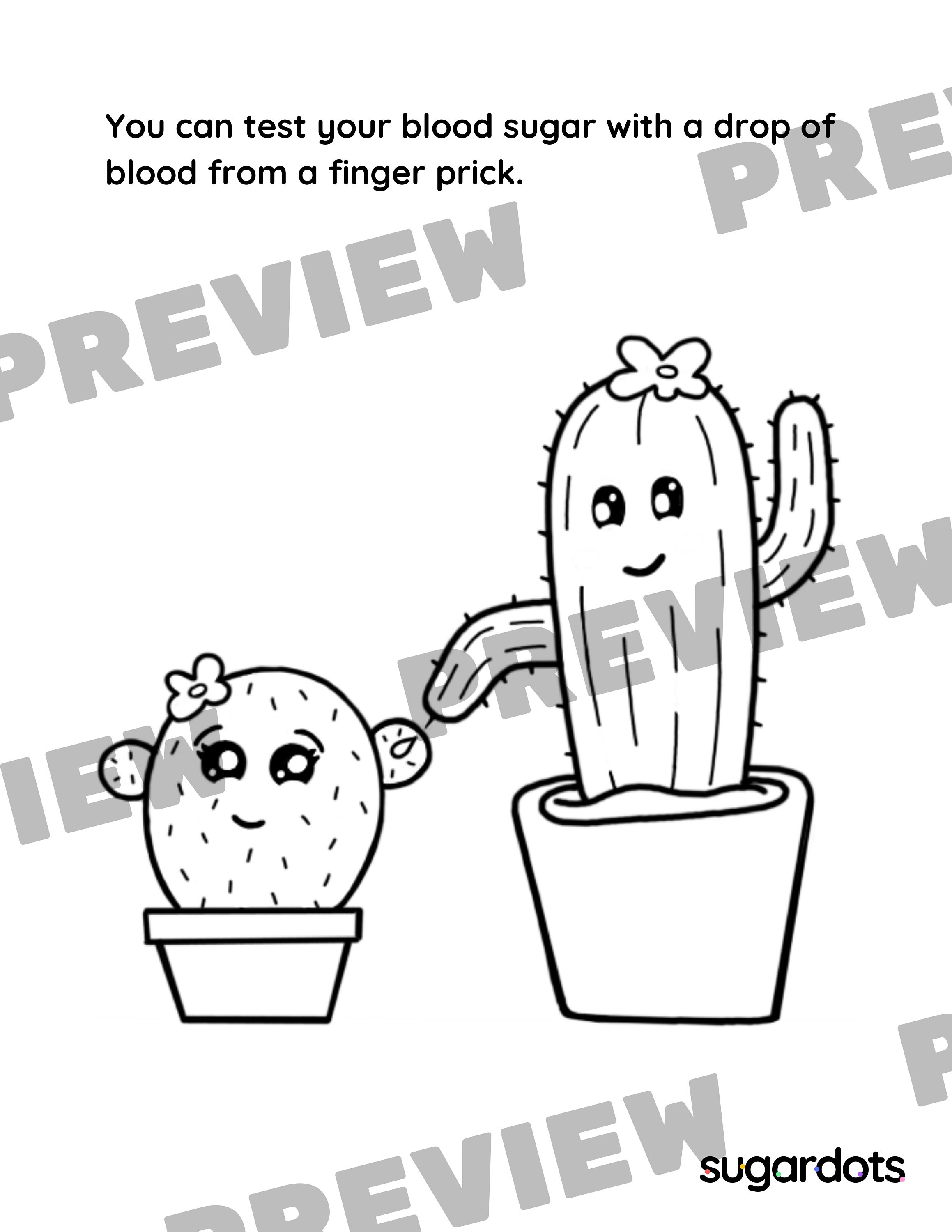 Intro to T1D for Kids Coloring Pages, Type One Diabetes - Etsy