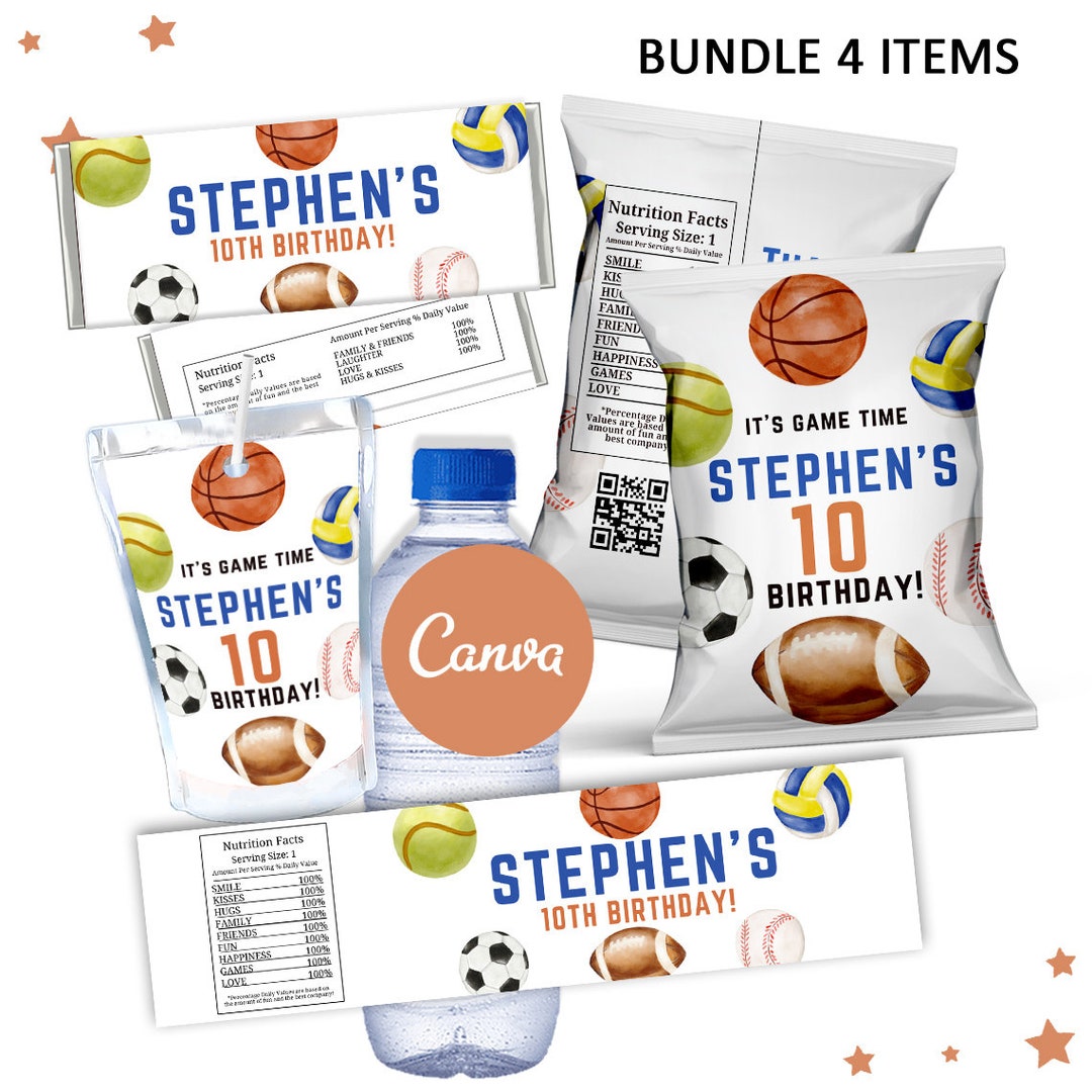 All Star Birthday Bundle, All Star Bundle, All Star Party, All Star ...