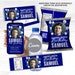 Blue and Silver Hershey Bar, Blue and Silver Candy Bar, Blue and Silver ...