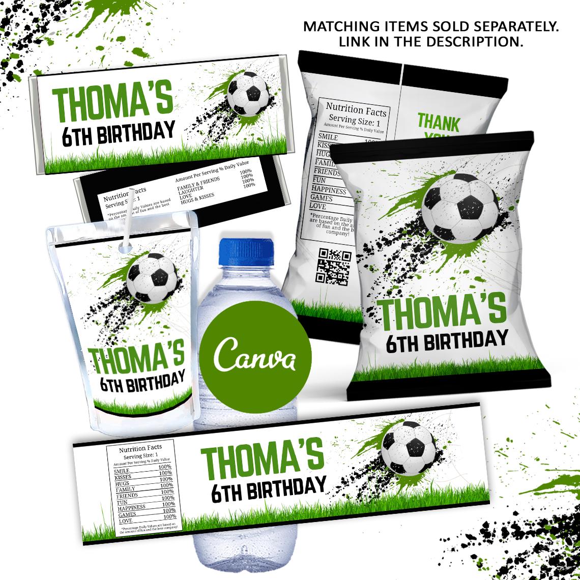 Soccer Hershey Bar, Soccer Candy Bar, American Football Party, Soccer ...