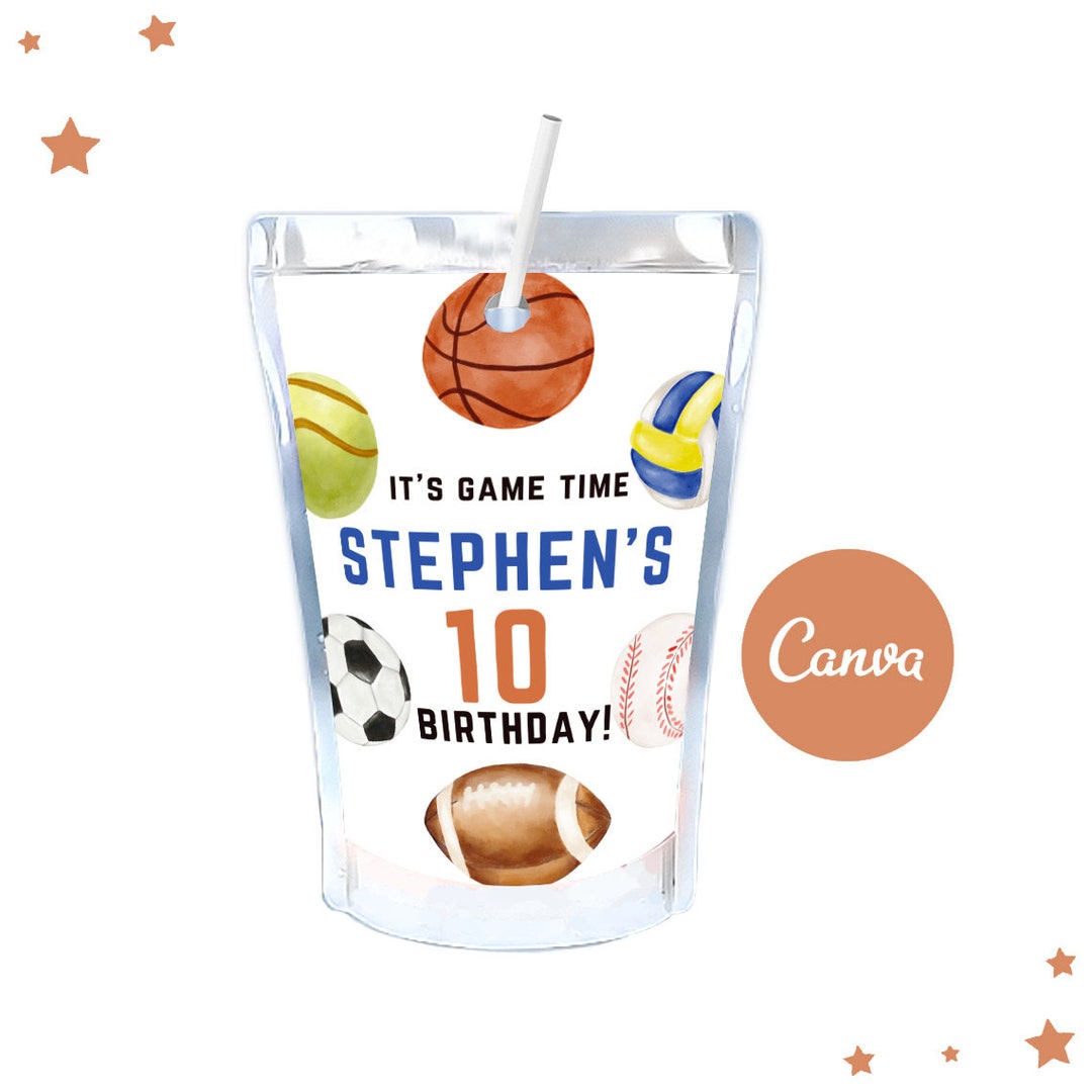 All Star Caprisun, All Star Juice Pouch, All Star Sports Party, Preppy ...