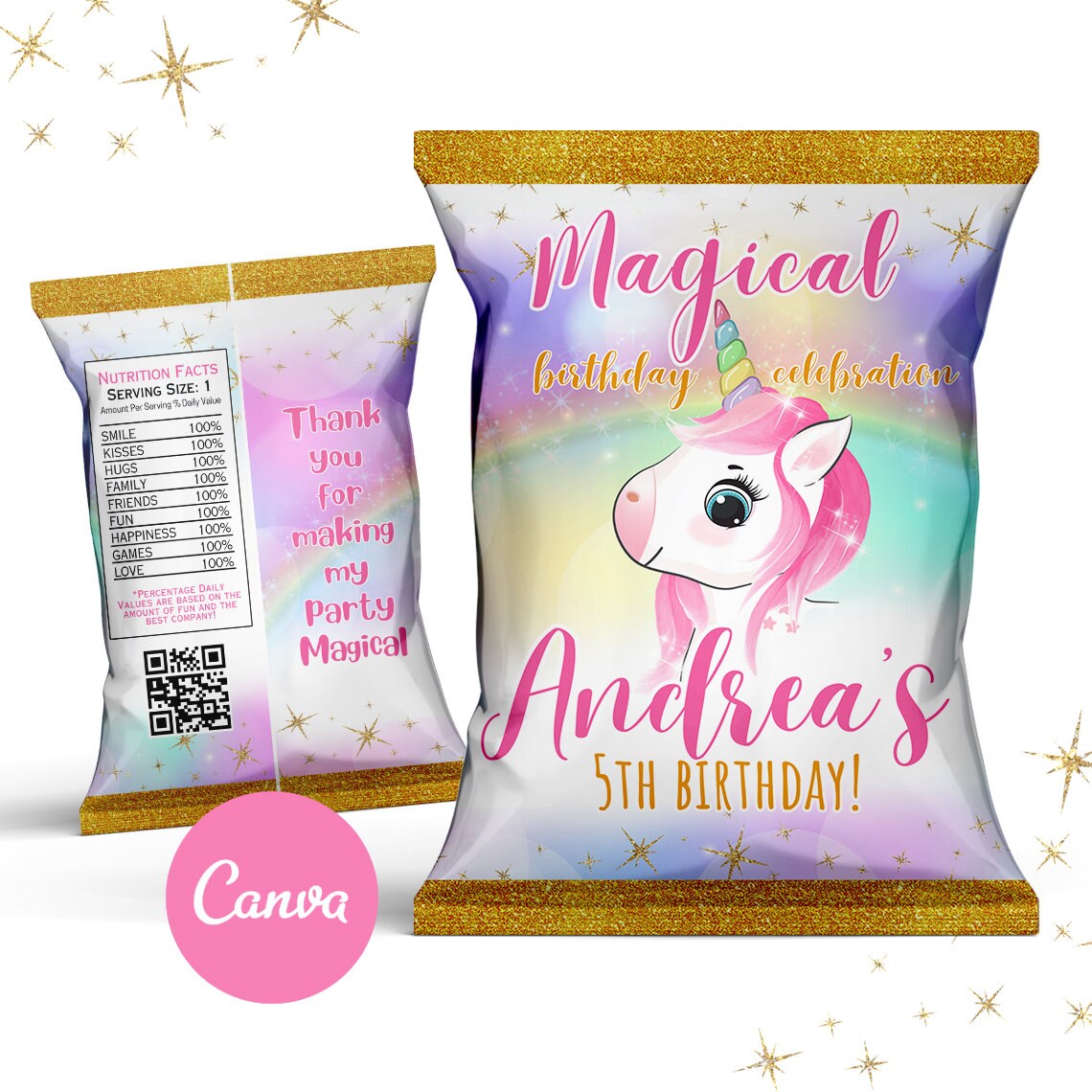 Unicorn Birthday Bundle, Unicorn Bundle, Unicorn Party, Unicorn ...