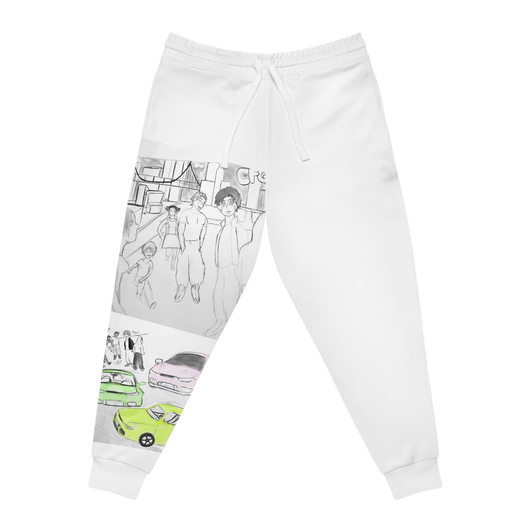 Cars Bright Athletic Joggers, Automotive Sweatpants, Race Car Lounge ...