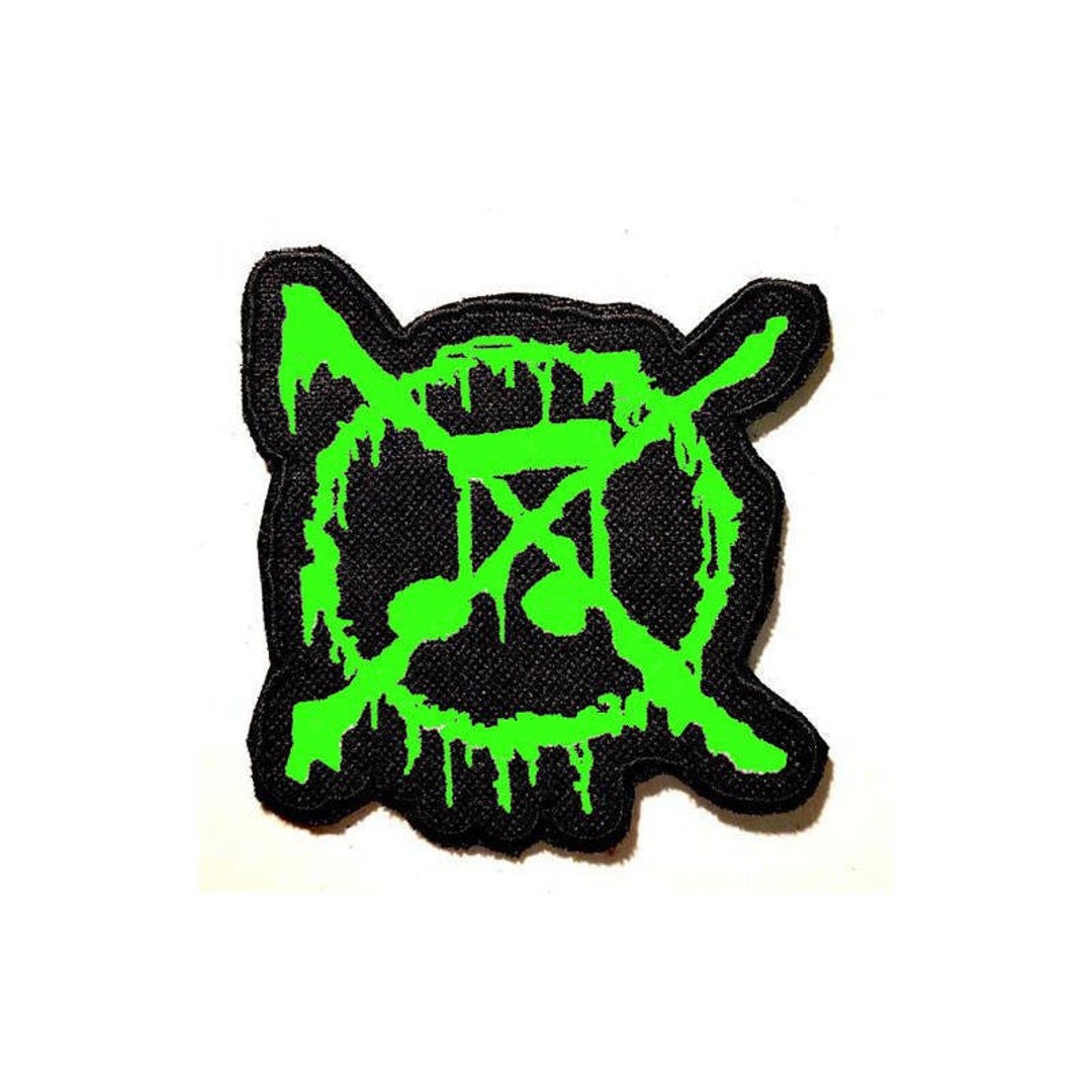 ANTI-MUSIC - Logo Patch (neon Green) - Etsy