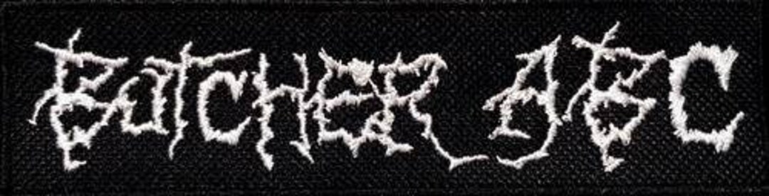 BUTCHER ABC - Logo PATCH - Etsy