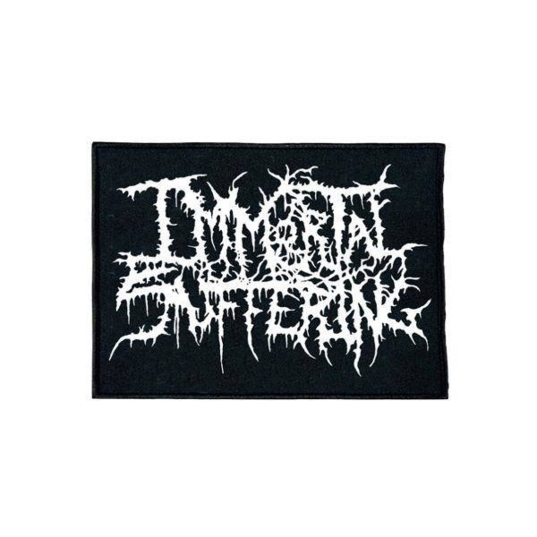 IMMORTAL SUFFERING - Logo PATCH - Etsy