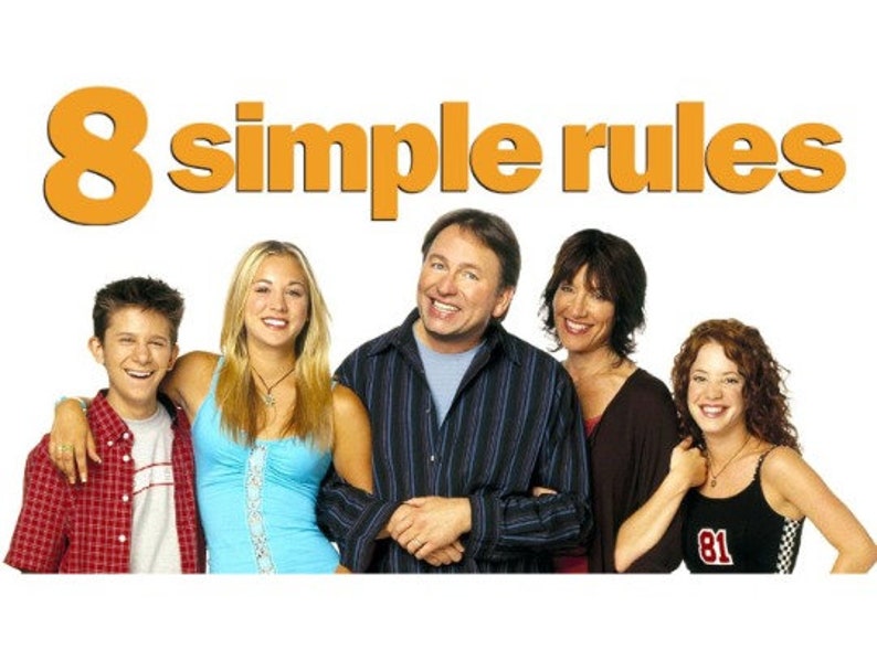 8 Simple Rules Complete Series HD 3 Seasons 76 Episodes 2002-2005 USB ...