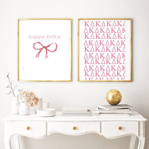 Kappa Delta Wall Art - Etsy