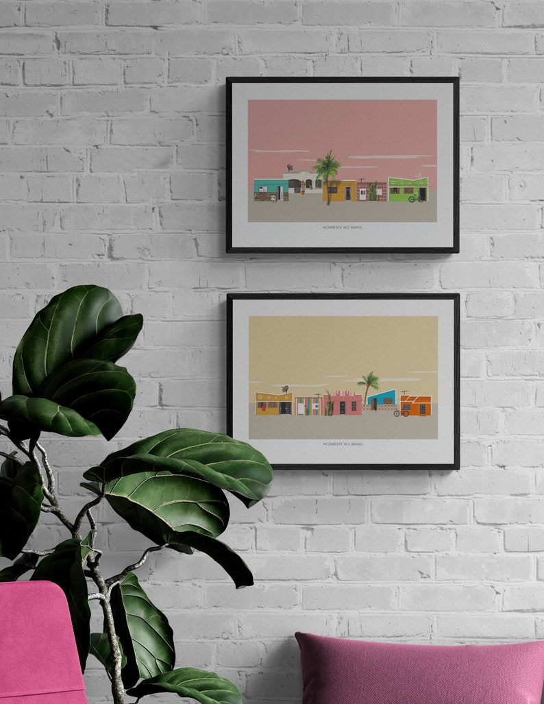 Brazil Wall Art | Travel Art Print | Bahia | North East Brazil ...