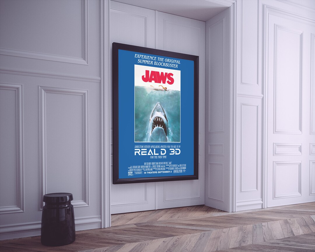 Jaws Poster Genuine Design - Etsy
