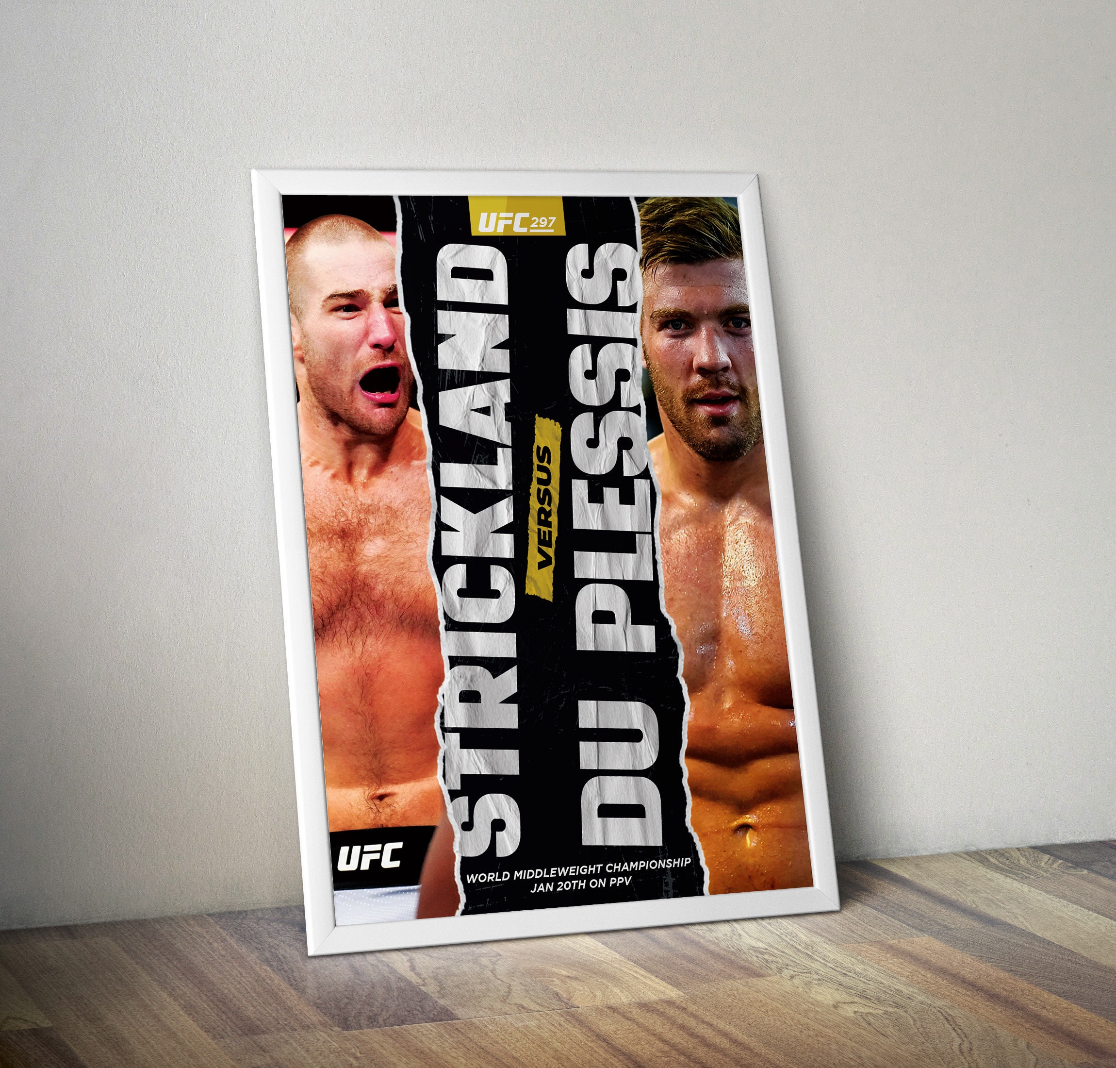 UFC 297 Poster - Etsy