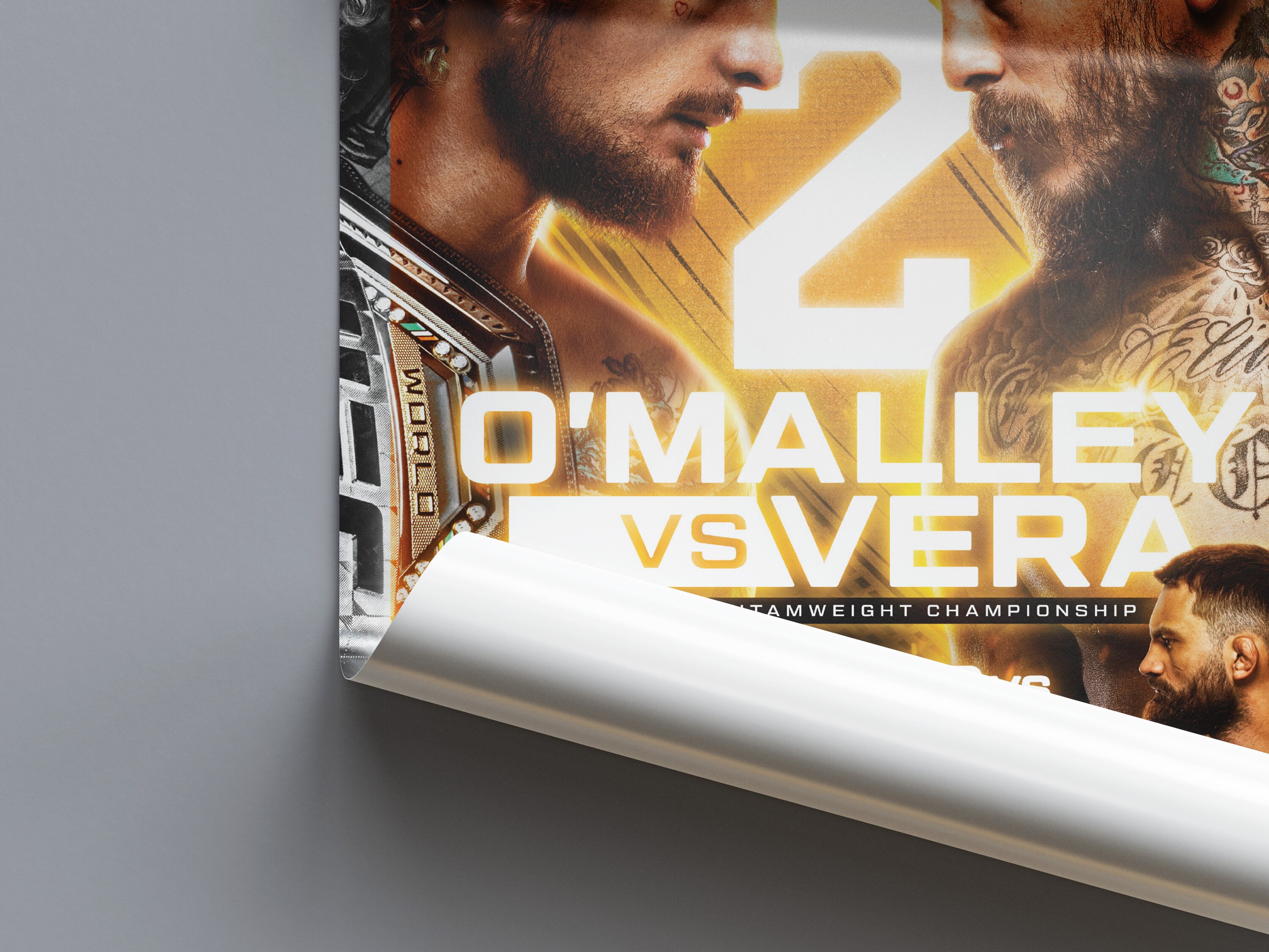 UFC 299 Poster Genuine Design - Etsy