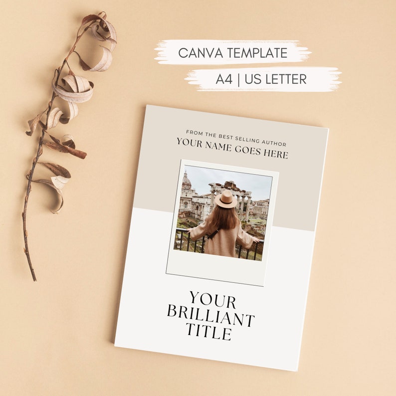 40 Ebook Cover Design Aesthetic Book Cover Template for Author E-book ...