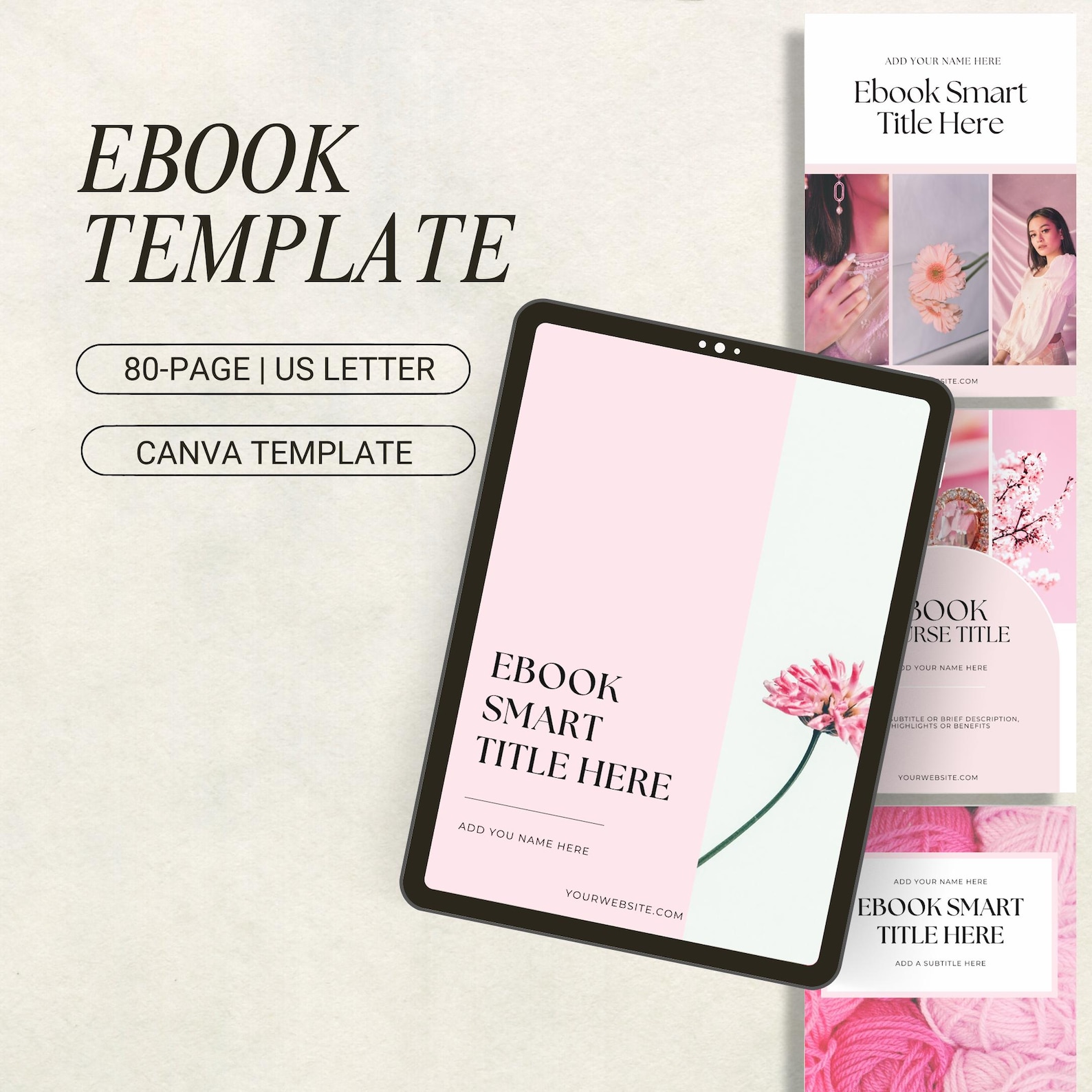 Ebook Template Canva Digital E-book for Business Coach Workbook ...