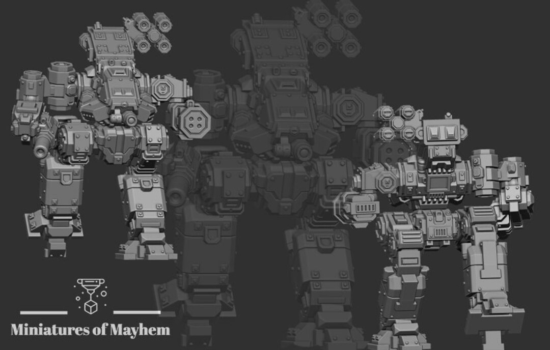 Wackmaster Teuton S2 by PMW Alternate Battletech Mechwarrior Miniatures ...