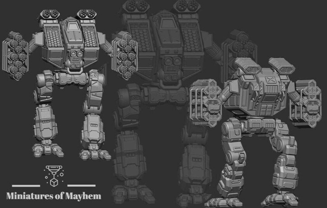 Eddie the Avatar Alternate Battletech Mechwarrior Miniatures - Etsy