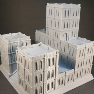 Gothic Imperial Palace Tabletop Wargame Terrain Battletech 3D Printed ...